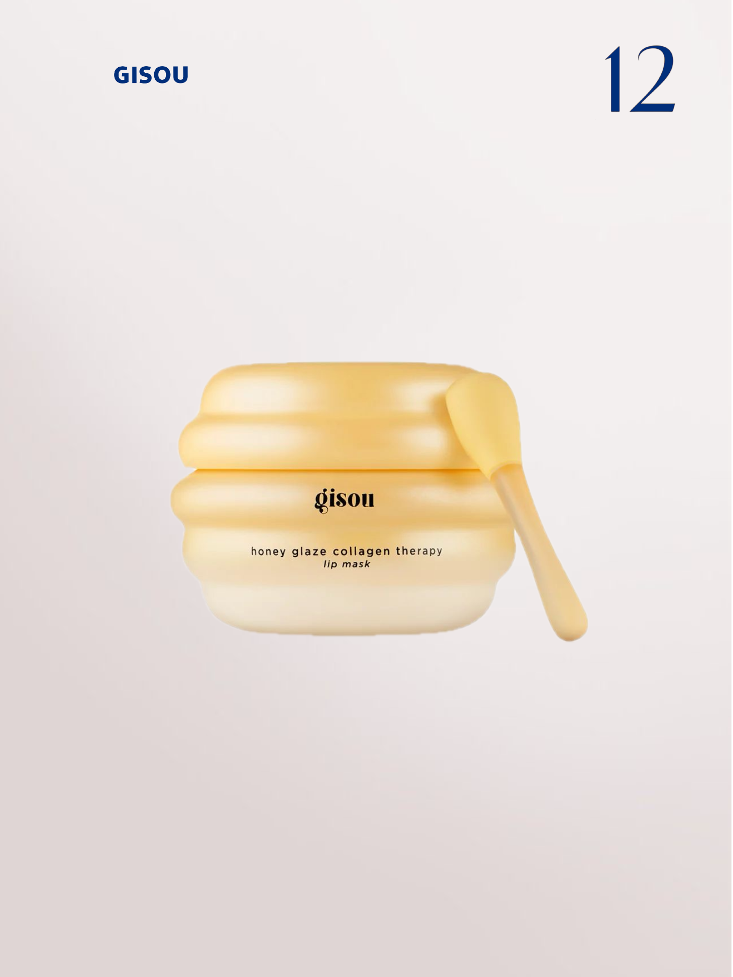 Gisou увлажняющая маска для губ HONEY GLAZE COLLAGEN THERAPY LIP MASK