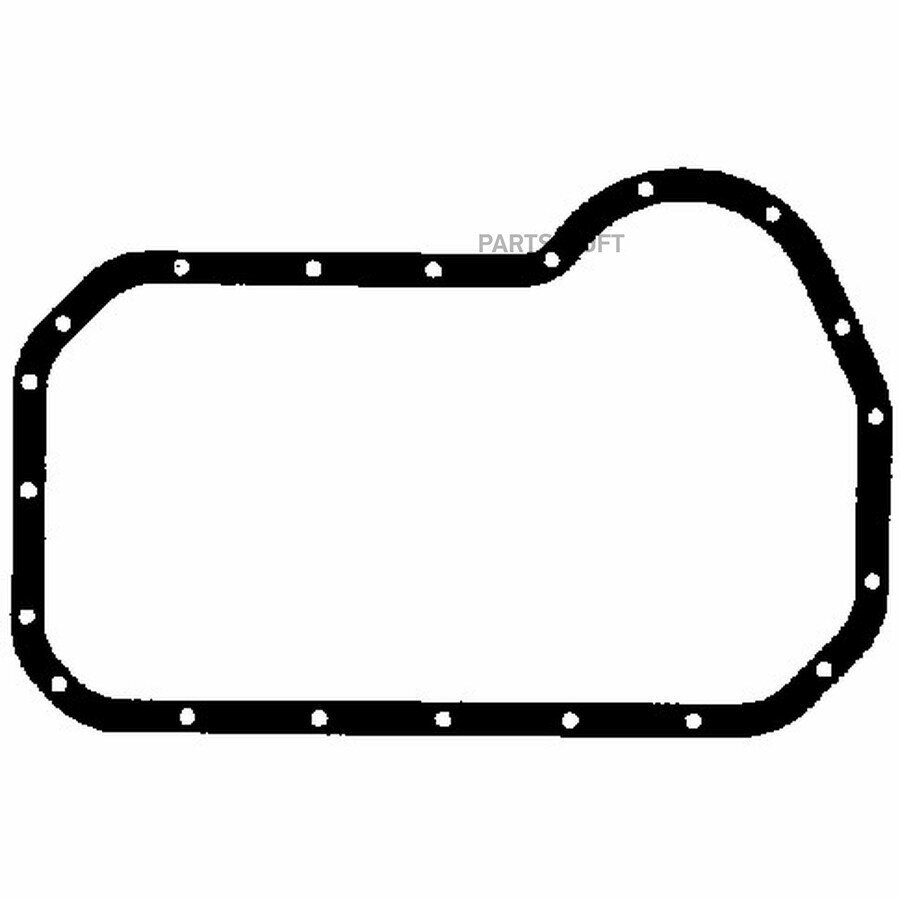 Прокладка поддона двигателя!\ Audi 80/100, VW Golf/Passat/T4 1.3-2.0/1.6D/1.7D 79> от официального дистрибьютора, ELRING, артикул 248097