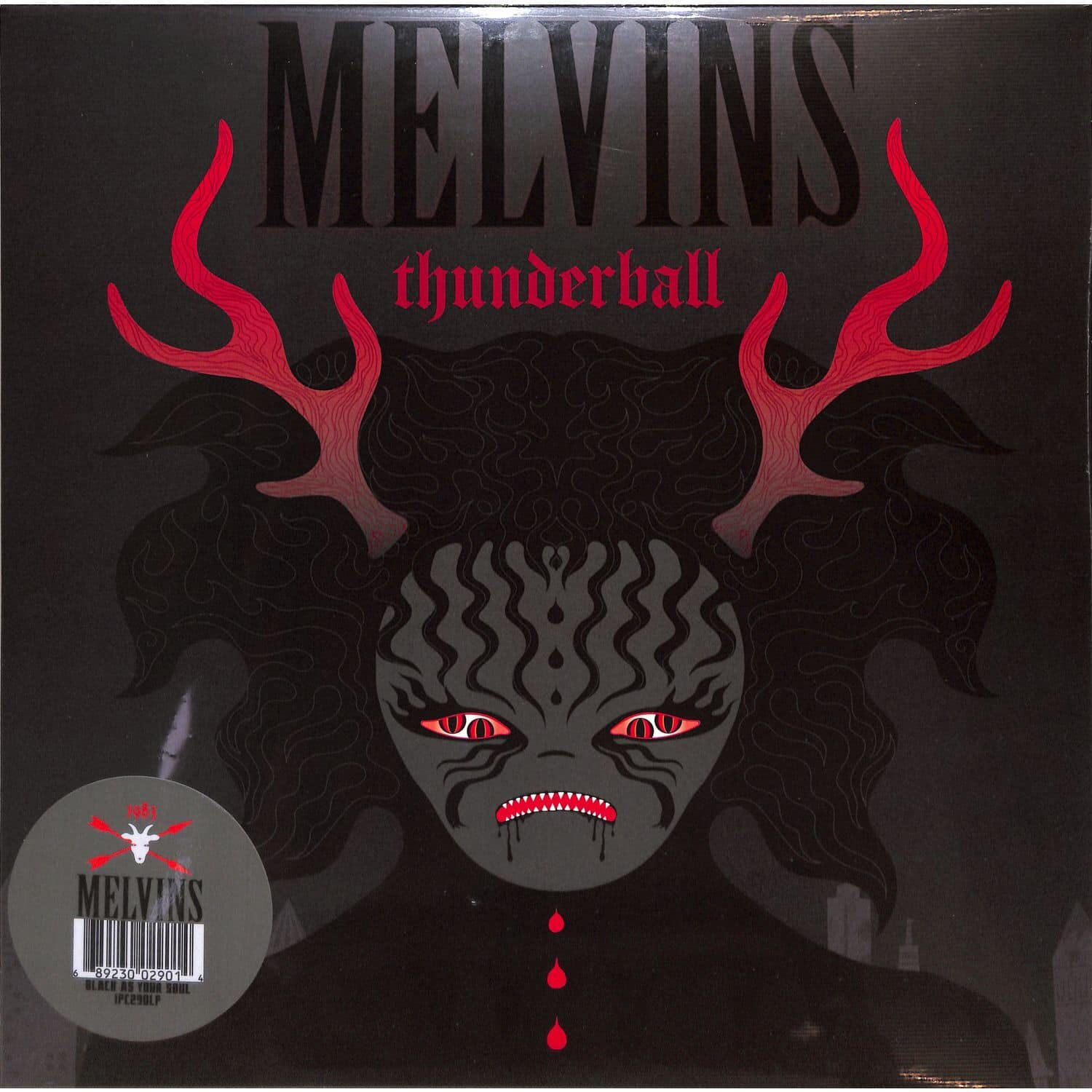 Melvins. Thunderball (LP/Black As Your Soul Vinyl/Виниловая пластинка)