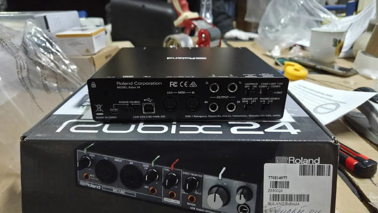 Аудиоинтерфейс Roland Rubix24 — фото 1