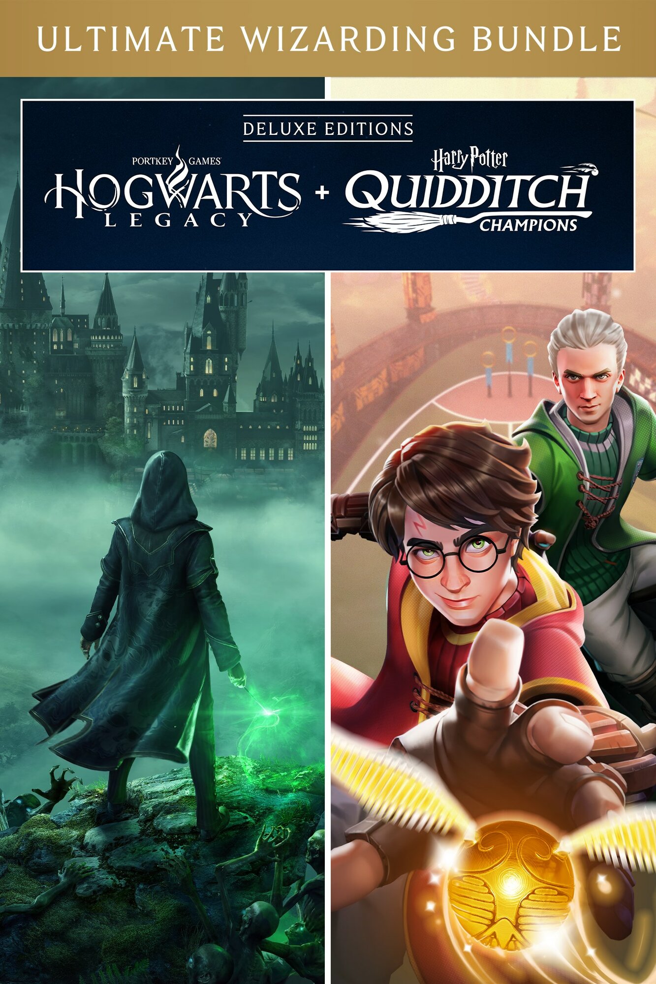 Игра HOGWARTS LEGACY + HARRY POTTER: QUIDDITCH CHAMPIONS - DELUXE EDITION для Xbox One/Series X|S, электронный ключ