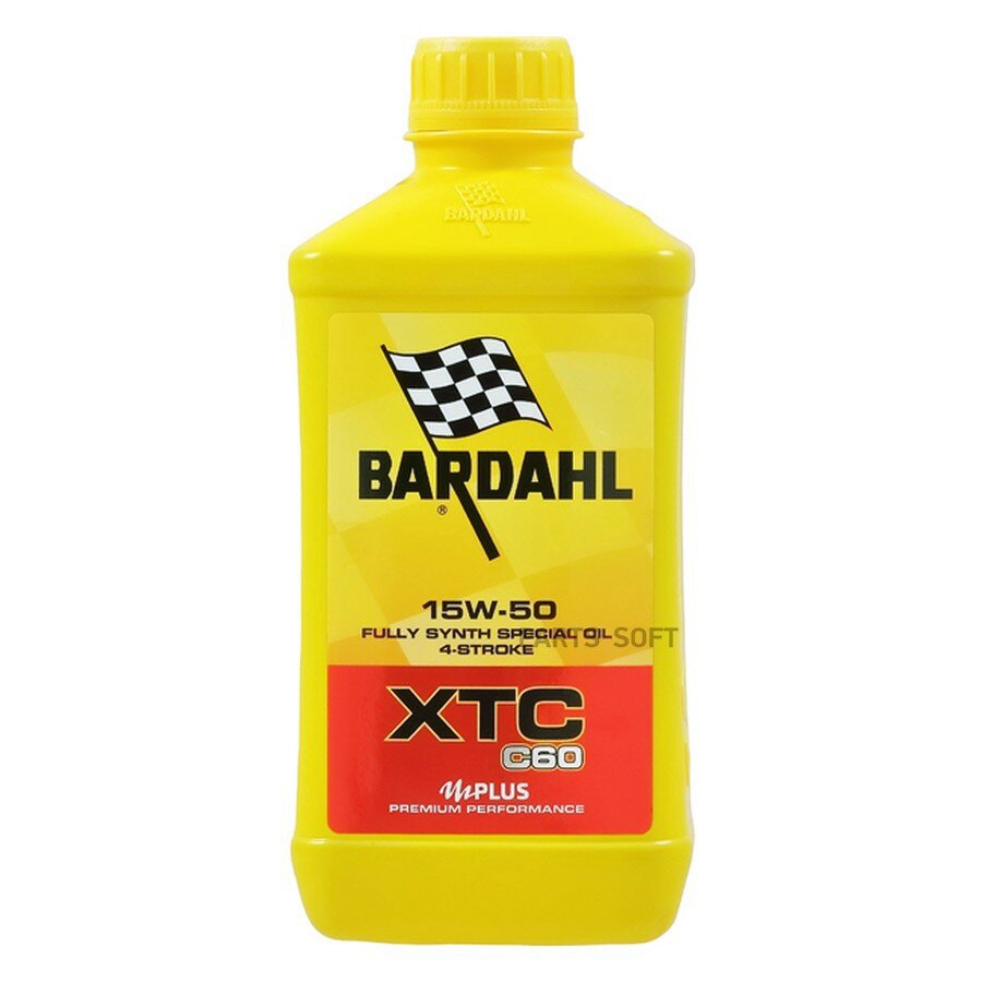Масло моторное синтетическое XTC C60 MOTO 15W50 1L от официального дистрибьютора, BARDAHL, артикул 320039