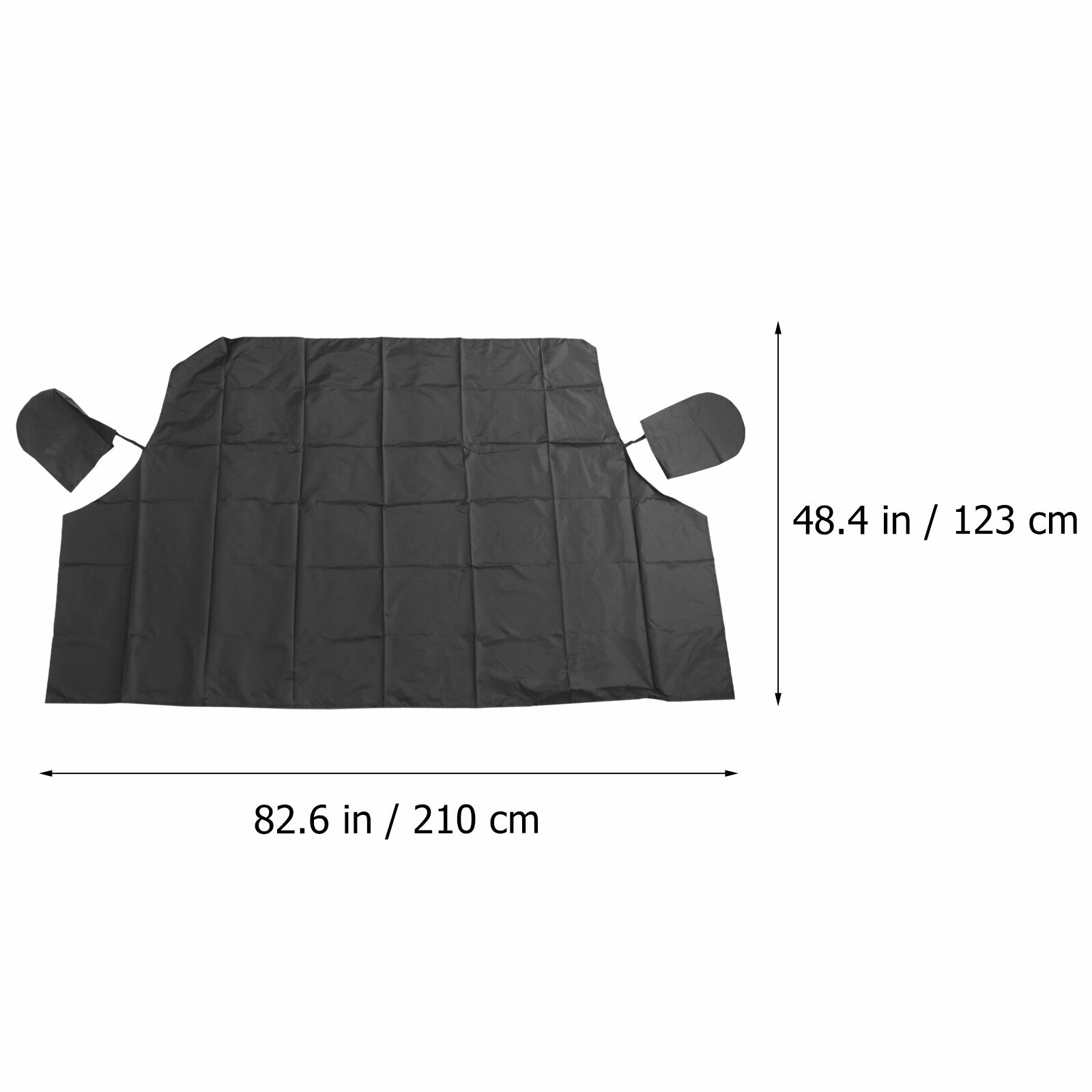 Защитное покрытие для лобового стекла с магнитными краями 210.00x123.00x0.10cm от снега и инея