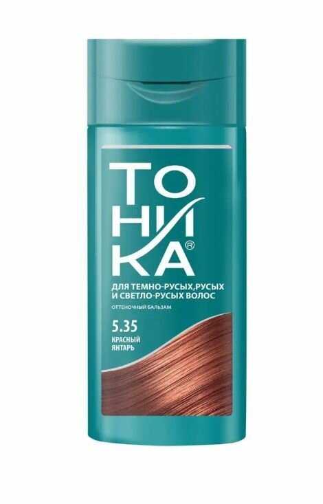 Тоника Оттеночный бальзам тон 5.35 Красный Янтарь 150мл