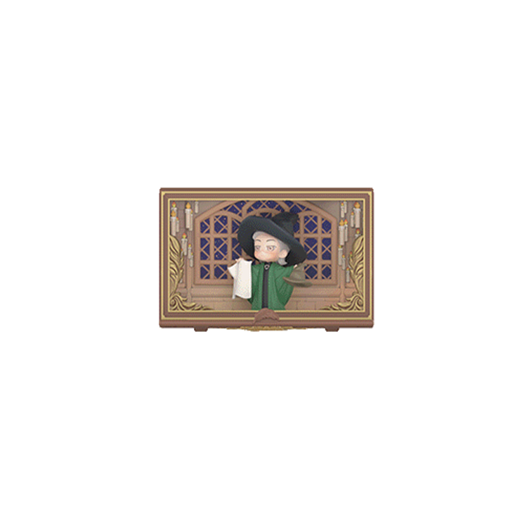 Фигурка унисекс POP MART Harry Potter Hogwarts Single Secret Box, Confirmed-Minerva McGonagall (Open)