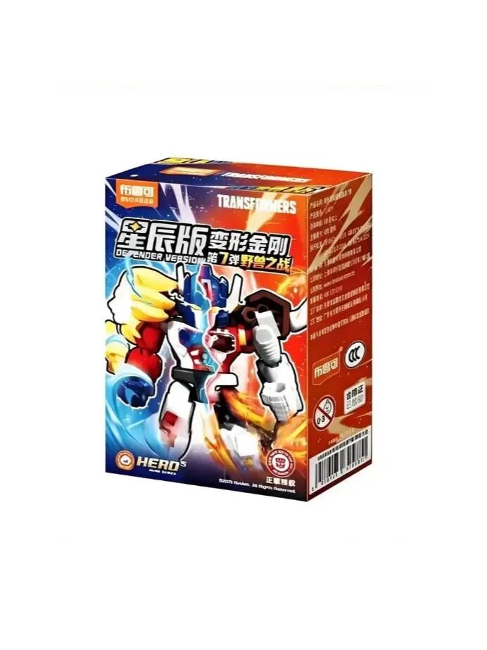 Фигурки-трансформеры Blokees Transformers version 7 Beast Wars, коллекционные игрушки, набор-сюрприз, 5,5 см