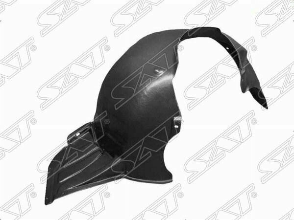 Подкрылок SAT ST-SD02-016L-1 Skoda Fabia 07-15, Roomster 06-15 спереди/ справа