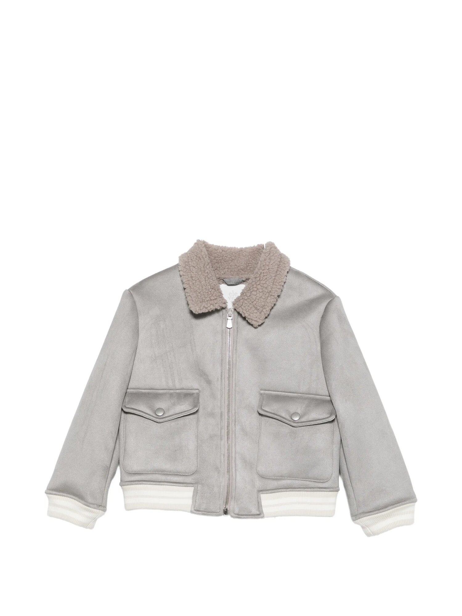 Куртка Shearling-collar zip-up jacket