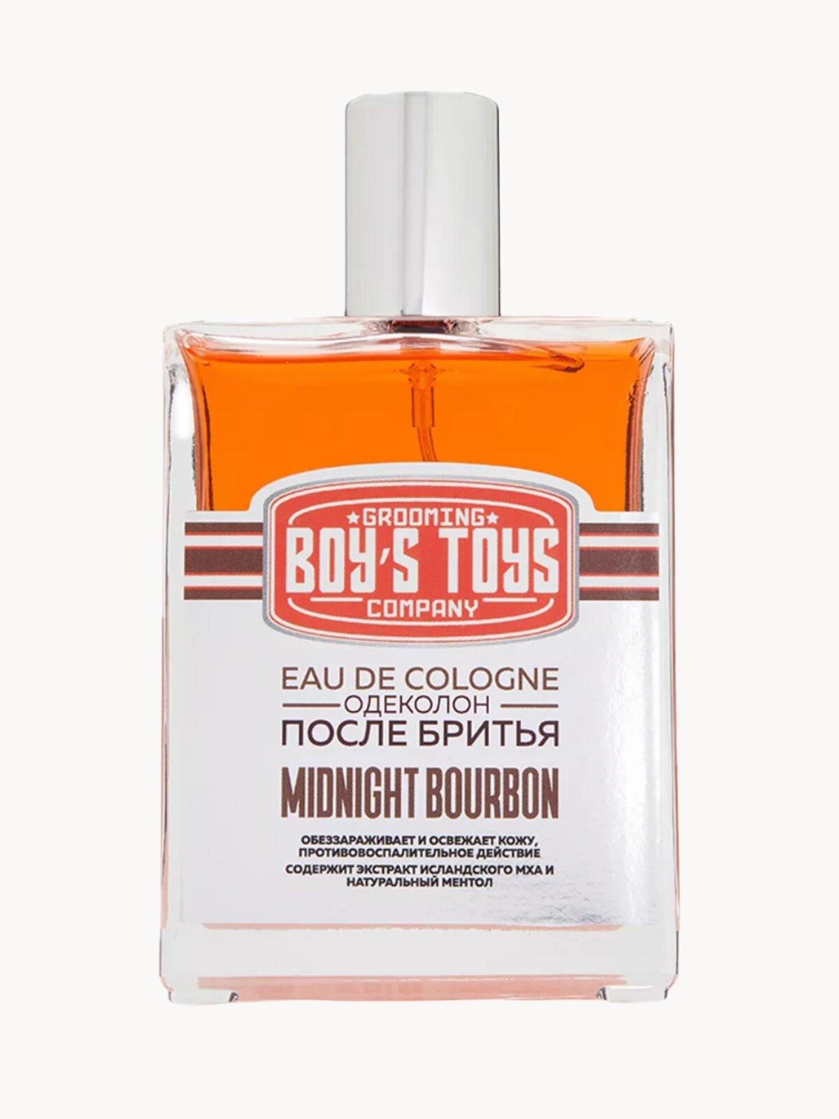 BOY'S TOYS Одеколон после Бритья MIDNIGHT BOURBON (Полночный Бурбон), 100 мл