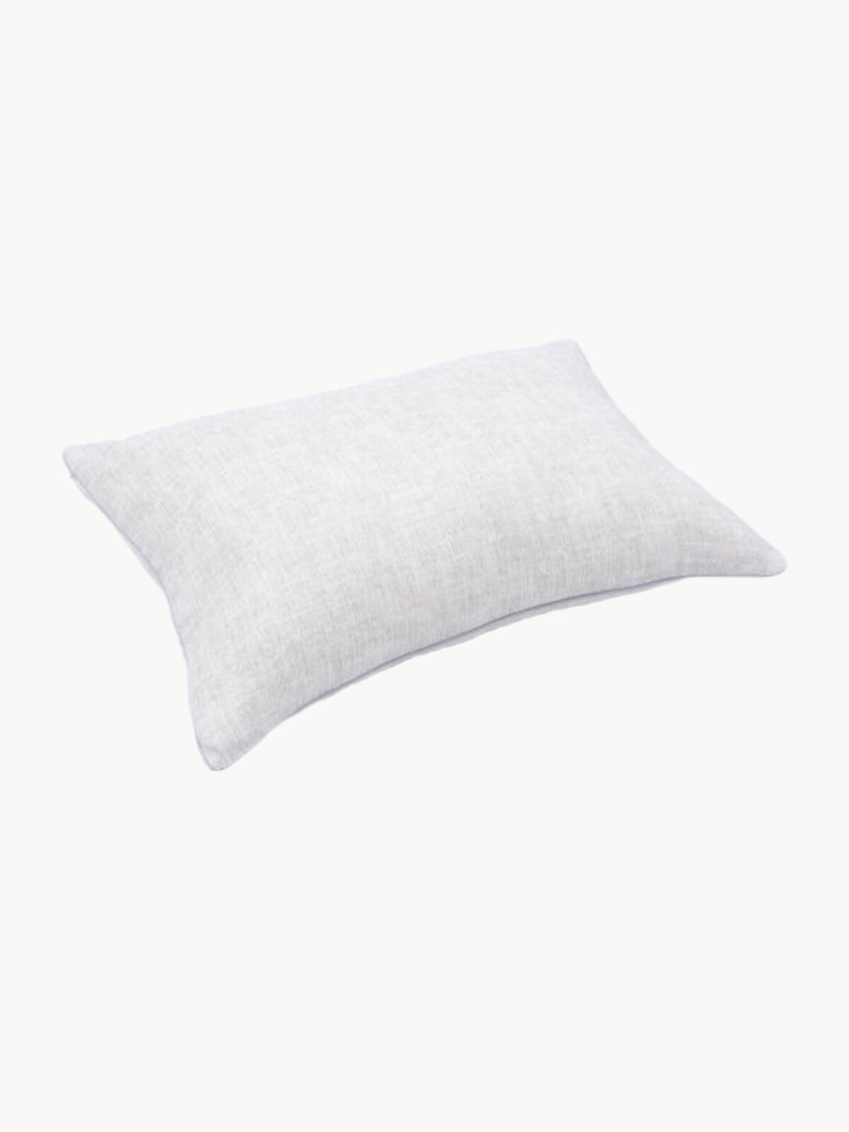 Подушка Lizzy Home декоративная 50х70 рогожка хлопок 100% цв. серый однотон