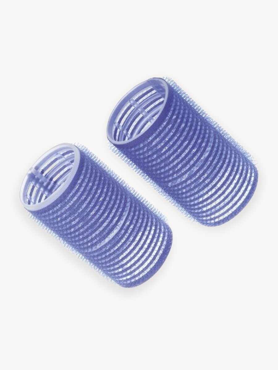 Бигуди-липучки Dewal Beauty d 40мм (10шт), синие