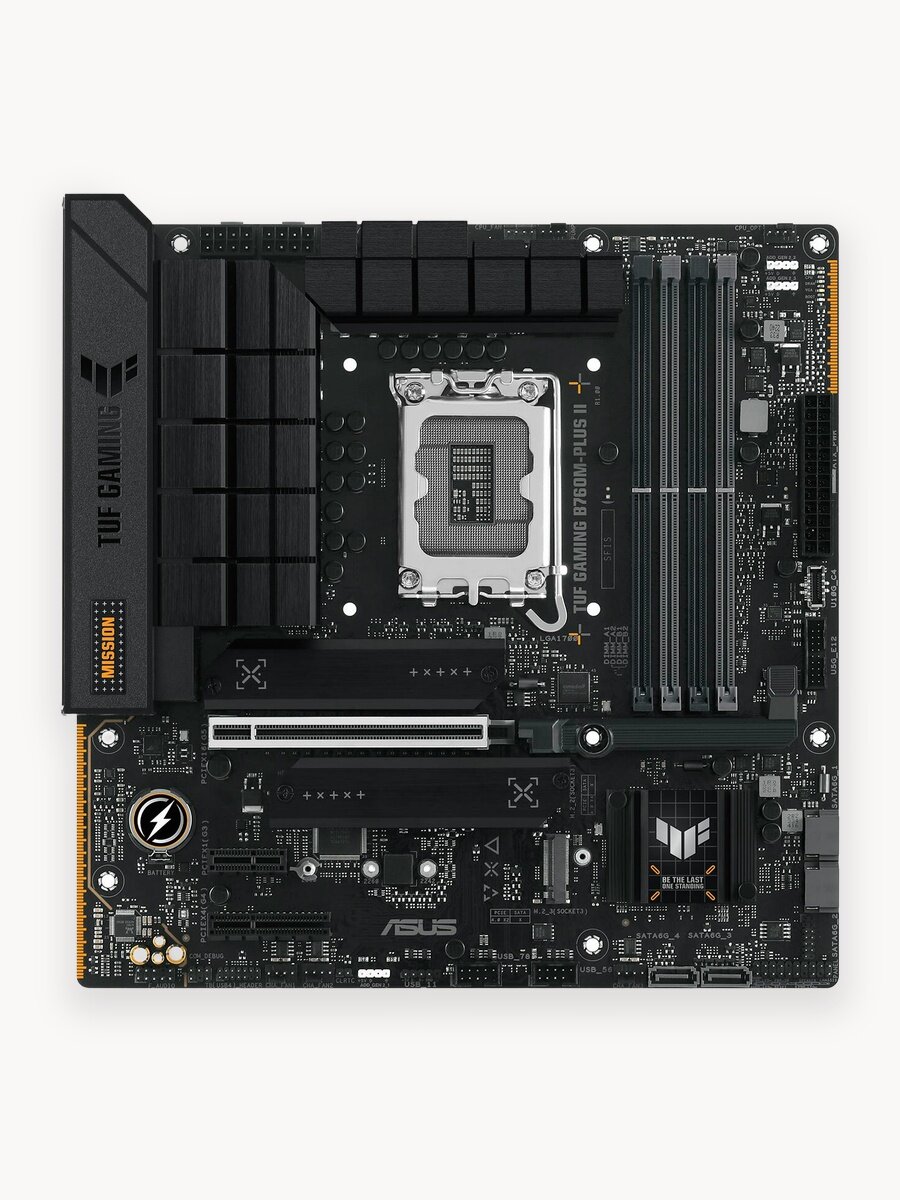 Материнская плата Asus TUF GAMING B760M-PLUS II (LGA1700, mATX)