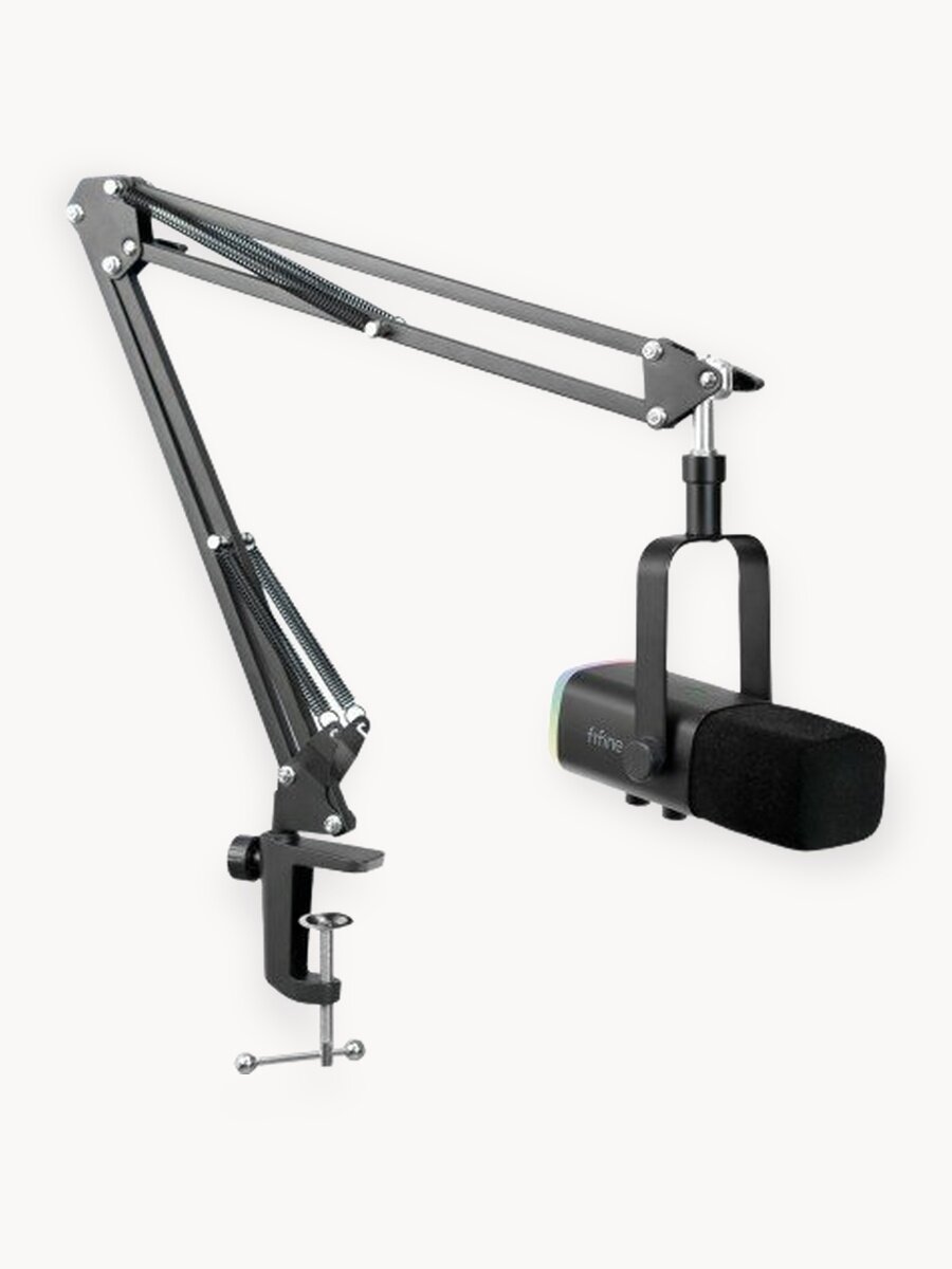 Проводной микрофон FIFINE AM8T (черный), динамический, 50-16000 Гц, разъем подключения USB Type-A, длина кабеля 2 м