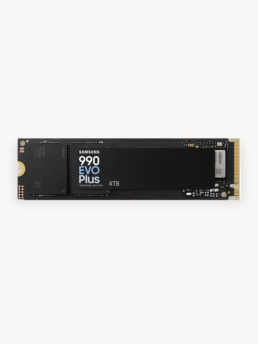 Накопитель SSD Samsung 990 EVO Plus, 1024 ГБ, M.2 2280, PCIe 5.0 x2, NVMe, R/W 7150/6300