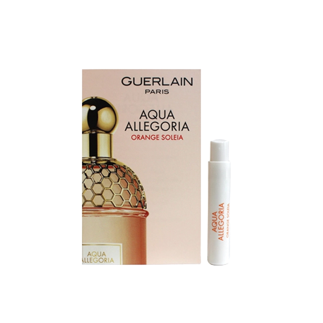 Guerlain Aqua Allegoria Orange Soleia туалетная вода для мужчин и женщин 1 мл - Аква Аллегория Солея
