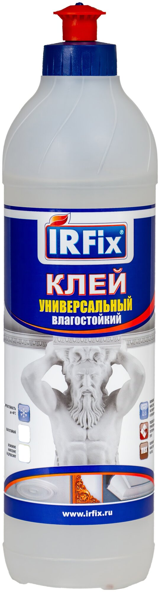 Клей универсальный влагостойкий IRFIX 500 мл
