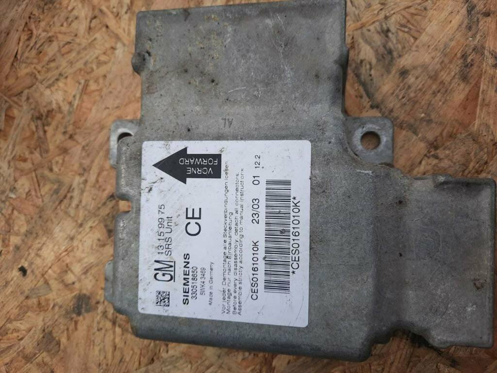 Блок управления airbag Opel Vectra C 2005 13159975