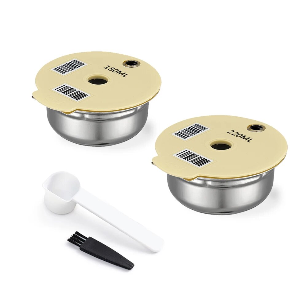 Многоразовые фильтры для кофемашины Bosch Tassimo из нержавеющей стали As Picture