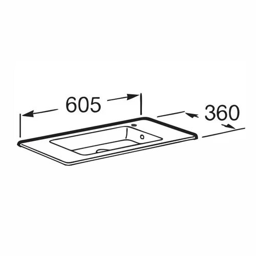 Раковина Roca Debba 32799H00Y