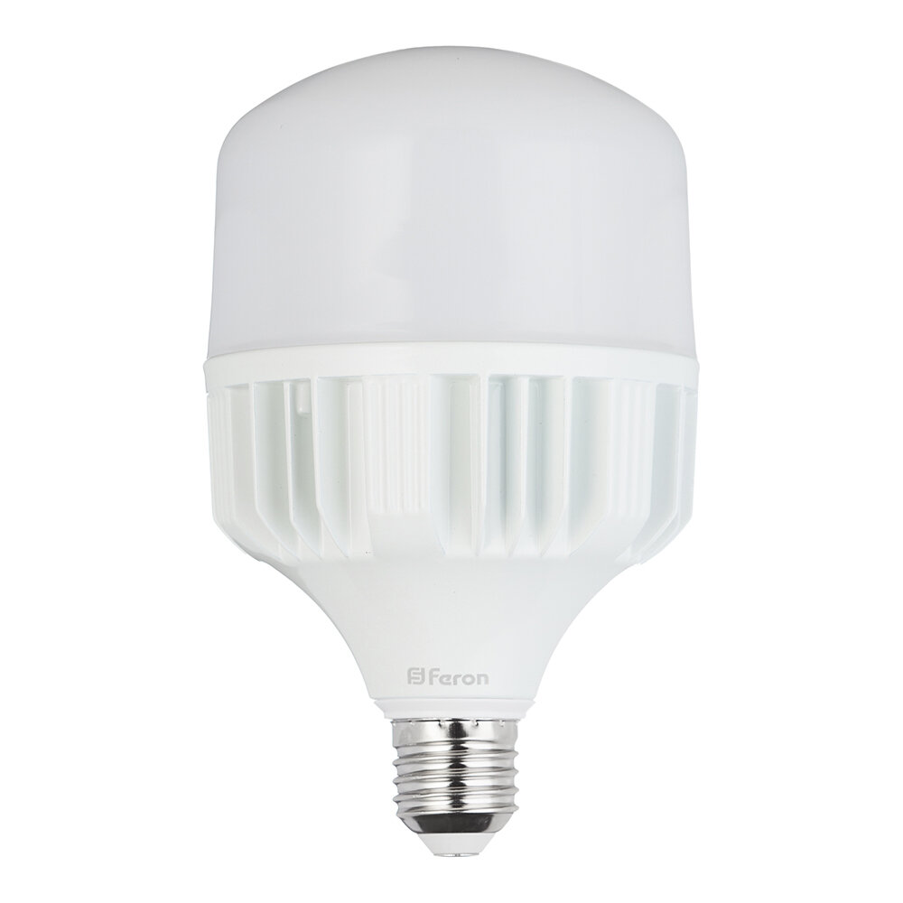 Лампа светодиодная Feron Е27/Е40 4000К 50 Вт 220 В цилиндр T100 матовая