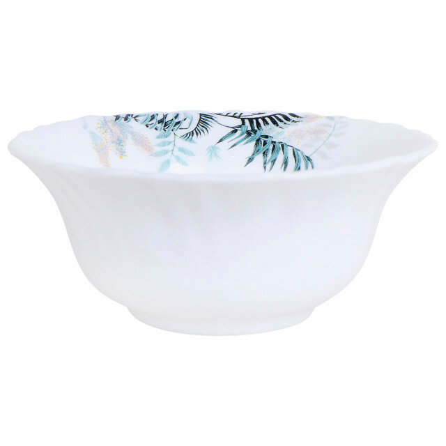 HOME COLLECTION Oasis салатник стеклокерамический 12,5 см 0,3 л для сервировки стола