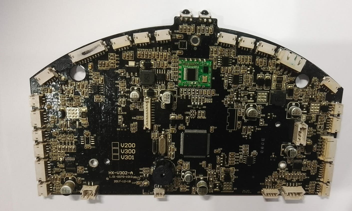 Материнская плата (HX-V302-A 1.01-0070-1010 2017-12-18) робота пылесоса DEXP (MMB-300)