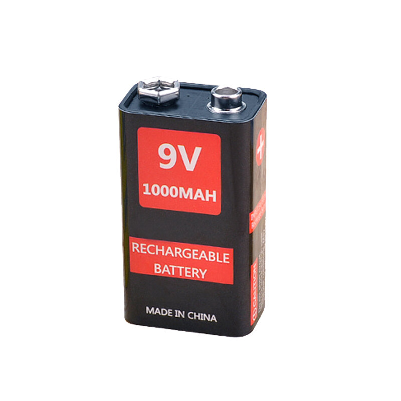 Аккумулятор Крона 9V Li-ion 1000mAh microUSB