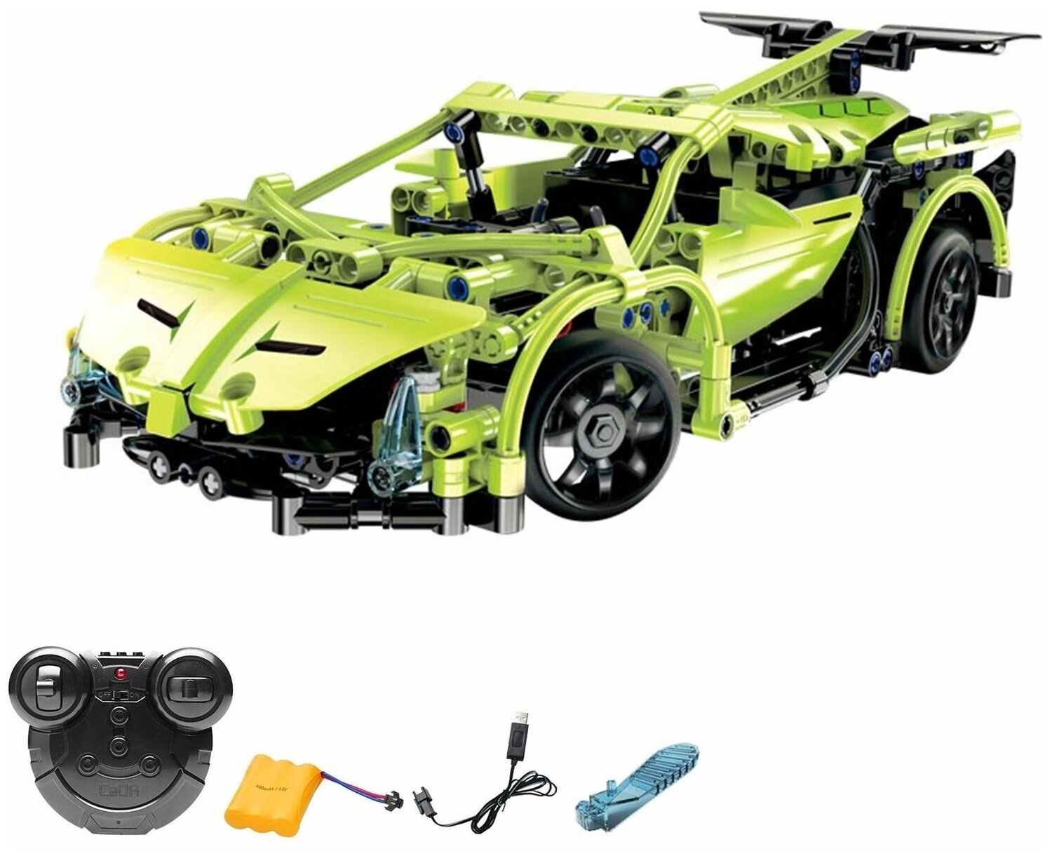 Конструктор Double Eagle CaDA Technic C51007W Спортивный автомобиль, 453 дет.