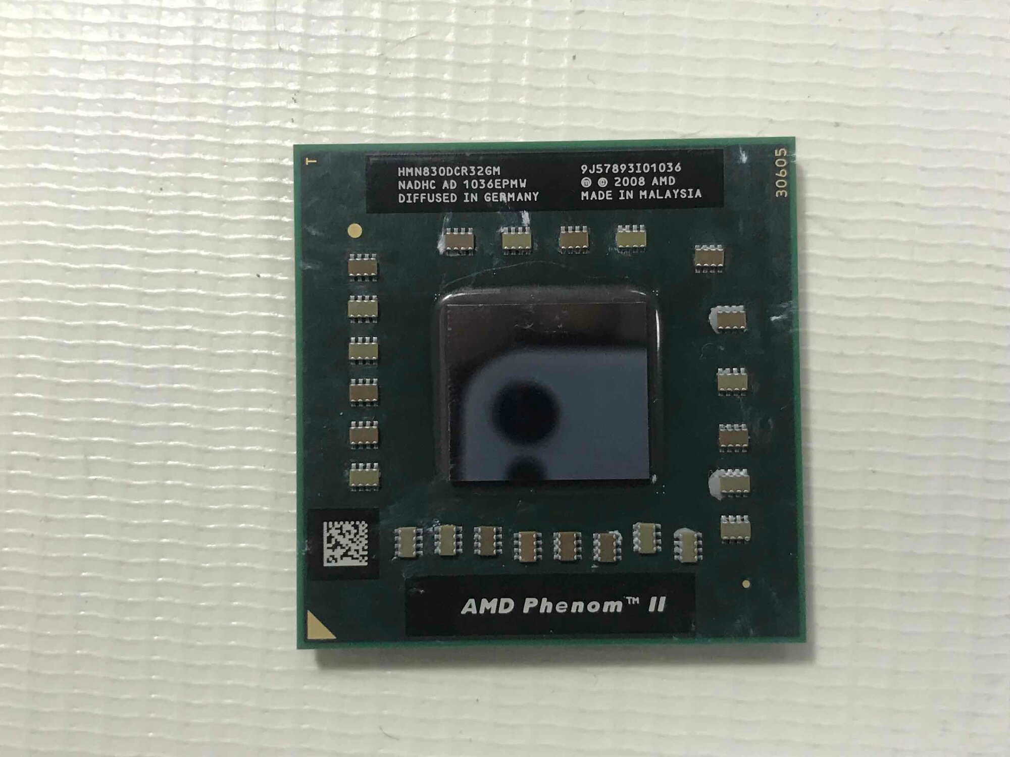 Процессор AMD Phenom II Triple-Core Mobile N830