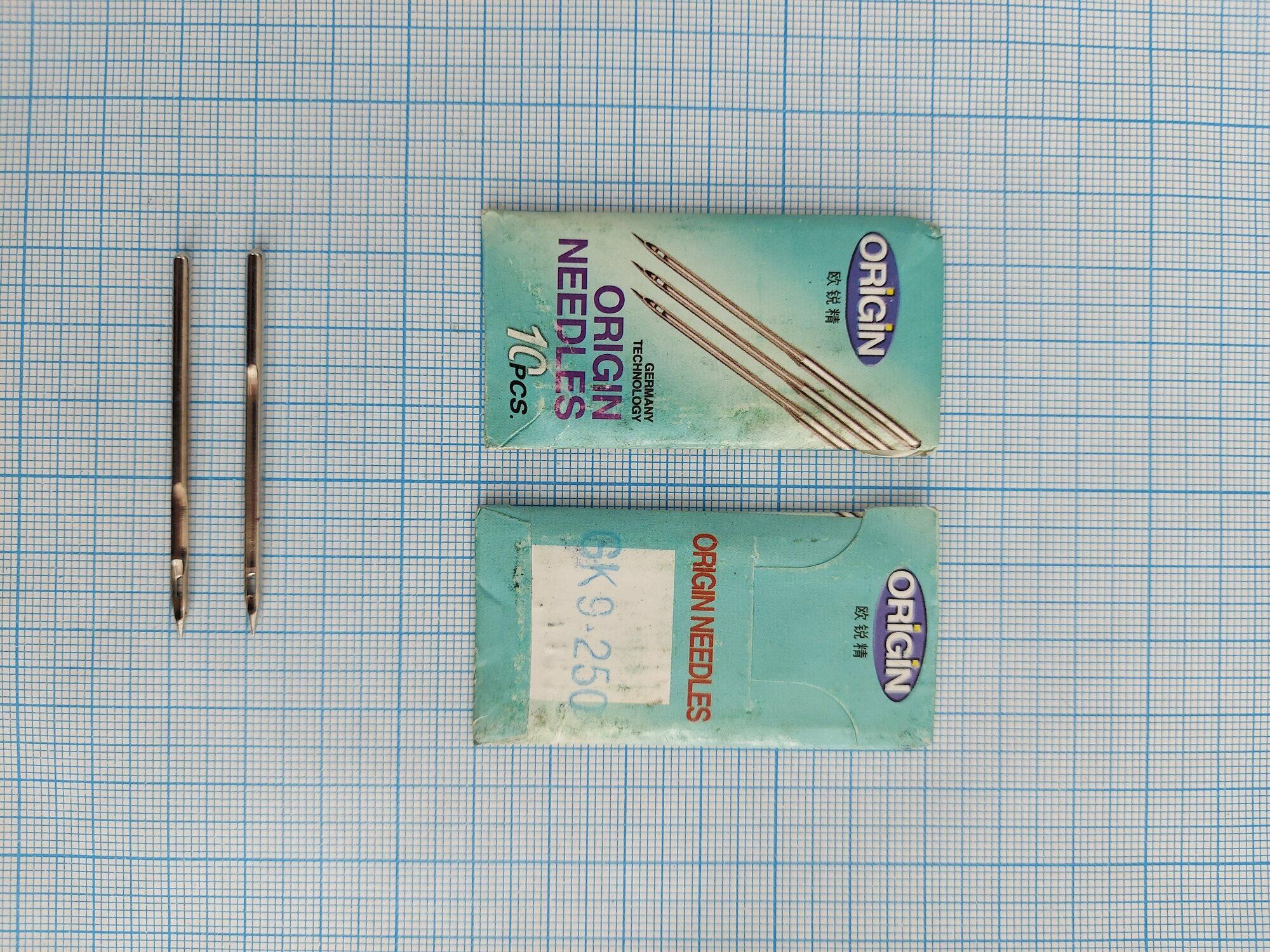 Игла для мешкозашивочной машины GK 9-2, № 250, 1 уп. (10шт.)