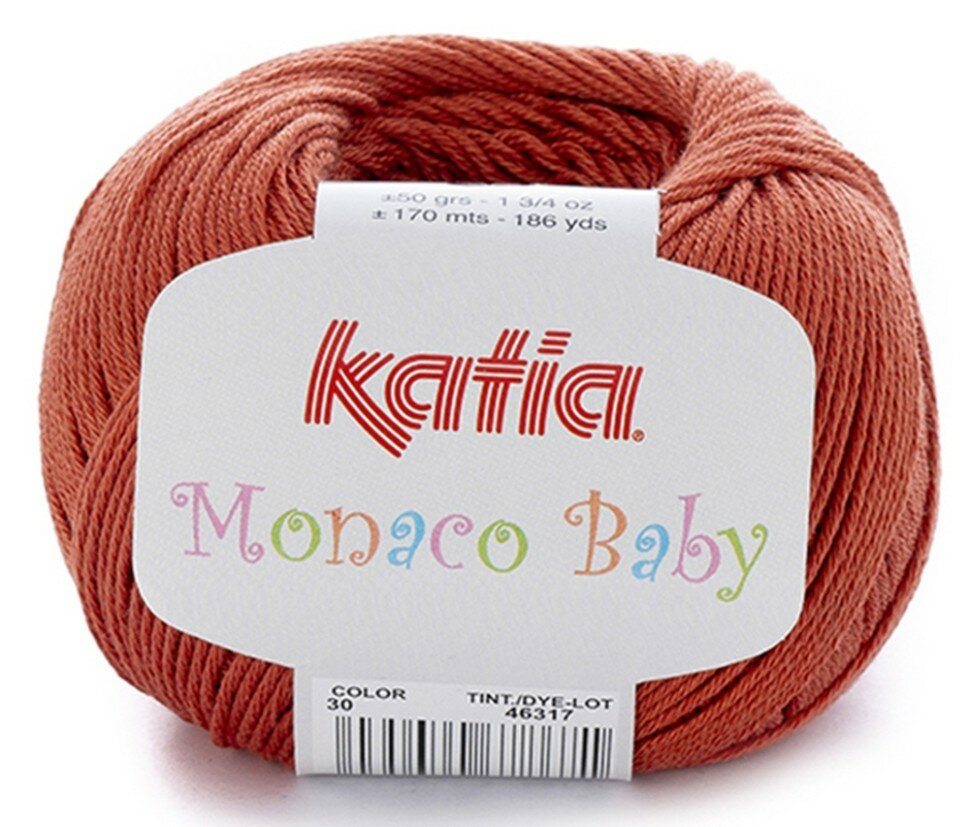 Пряжа для вязания Katia 712 Monaco Baby, 50 г