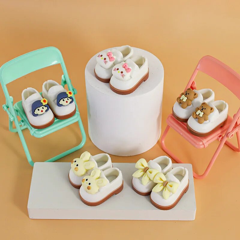 Кукольная обувь Macaron 1/6 для кукол 30 см white random 1 pair