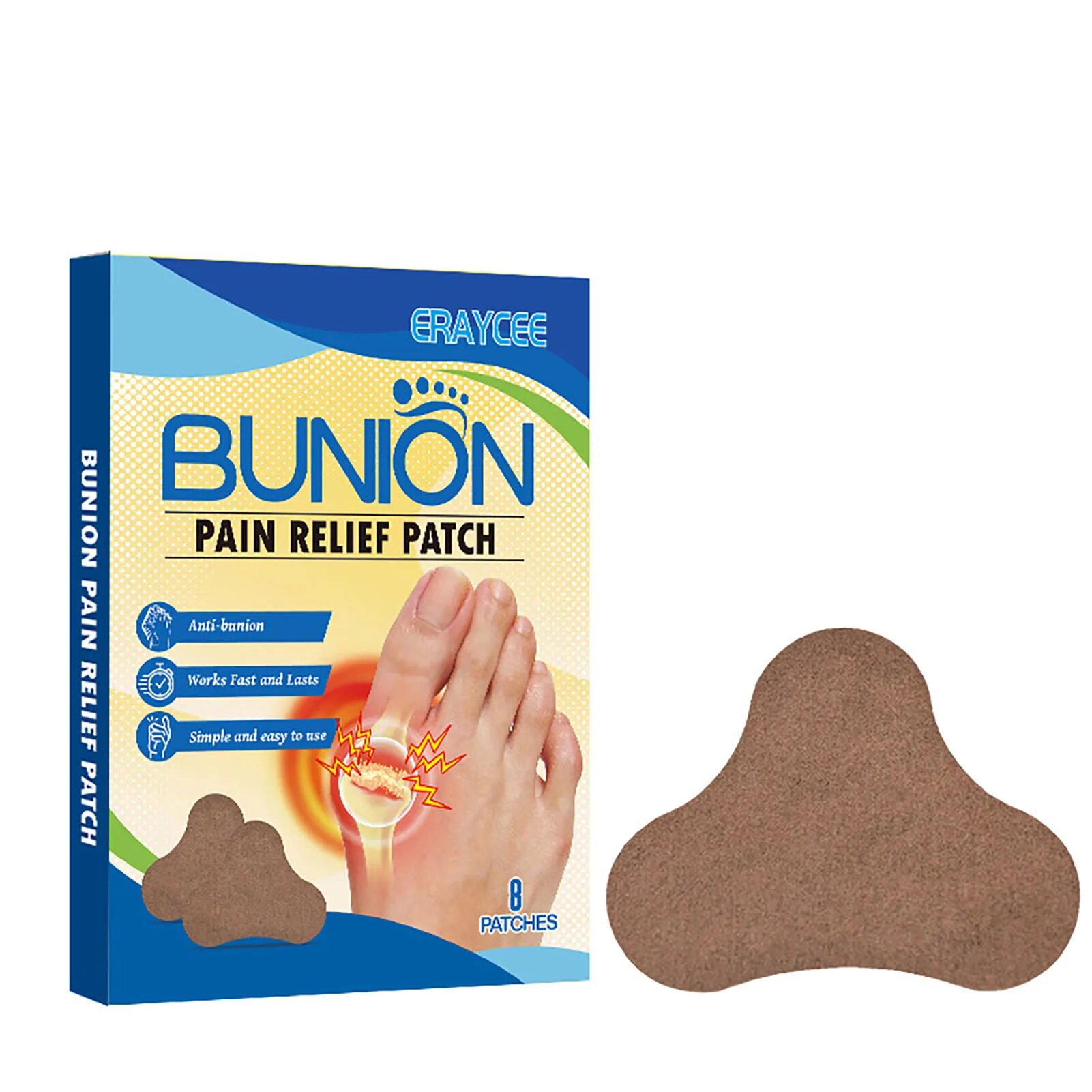 Натуральные пластыри от бурсита Foot patches