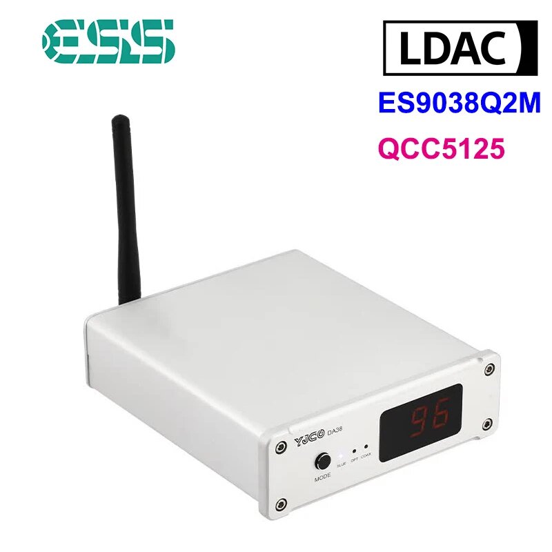 ЦАП ES9038Q2M JRC5532 Bluetooth