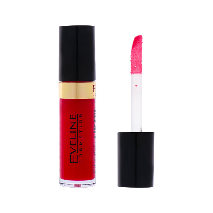 Масло для губ `EVELINE` GLOSS LIP OIL с маслами макадамии, жожоба и авокадо, тон 05