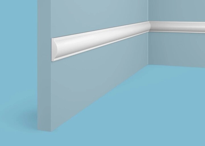 Молдинг настенный 2шт. 30х9х1750мм Экополимер EVROPLINT VR417