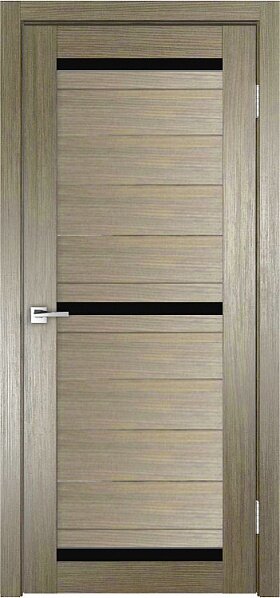 Межкомнатная Дверь Verda Z-4 Неаполь со Стеклом Лакобель Чёрный 2000х600мм (Полотно 1шт) / Верда.