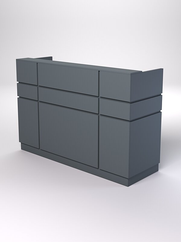 Стойка-Ресепшн №75-1800, Темно-Серый. Производитель товара - компания Westcom.