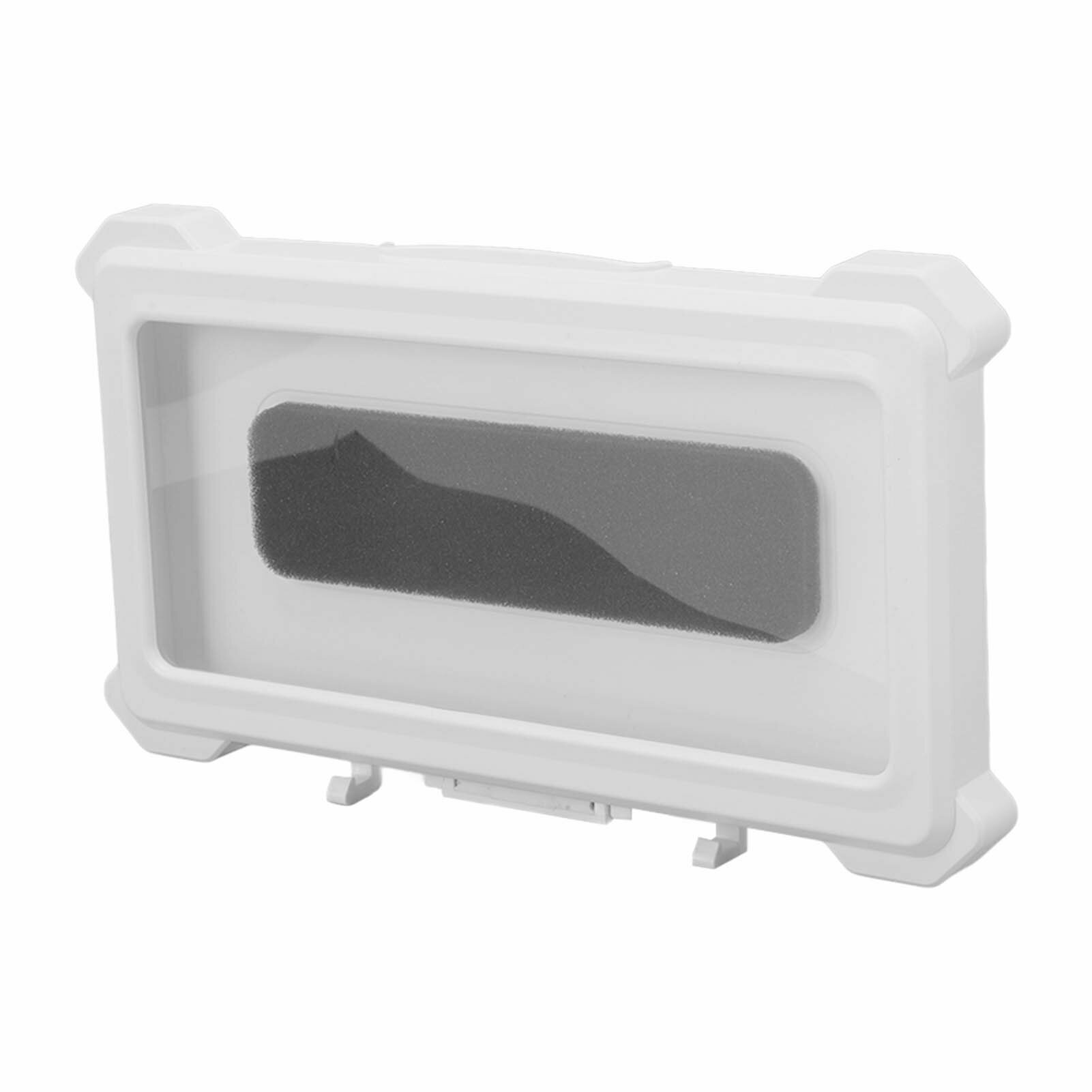 Держатель для телефона для душа, водонепроницаемый чехол, вращающийся держатель для телефона с сенсорным экраном, настенное крепление, полка для ванной комнаты, кухни, 9801 Вт, белый