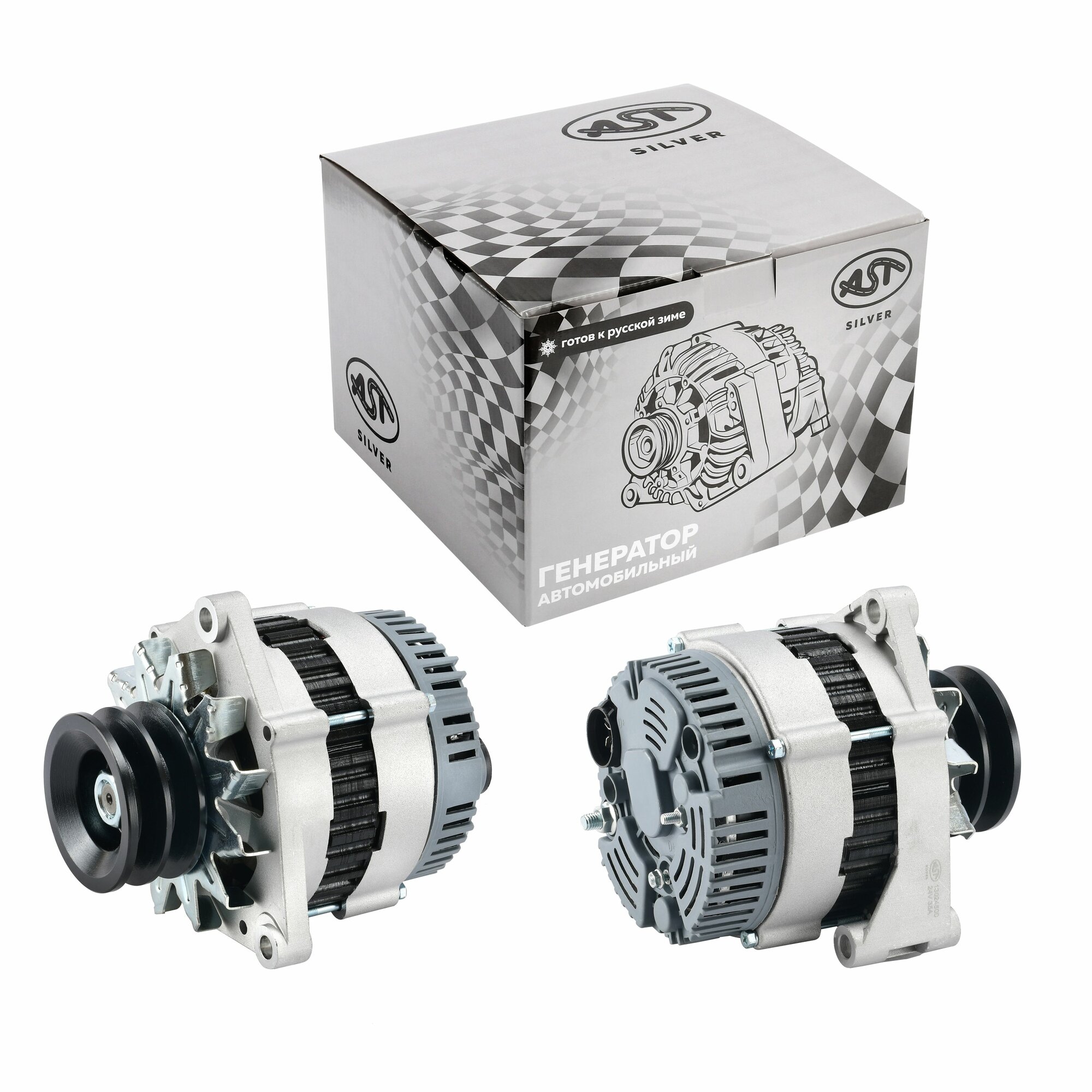 Генератор DEUTZ TD226 JFZ2301F-1, W6315Y9 (28V, 35A. клиновой рем.) (13024500/4110000054053/72000024181) AST Silver