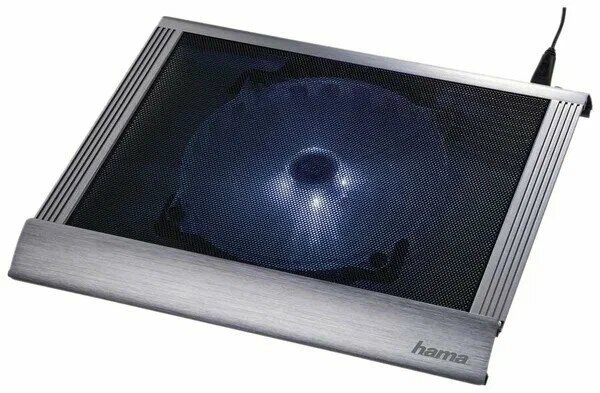 HAMA H-53062 17.3'', серебристый / подставка с охлаждением для ноутбука