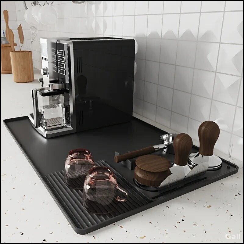 Эксклюзивный мат из силикона 40x60x1 см для кофемашин