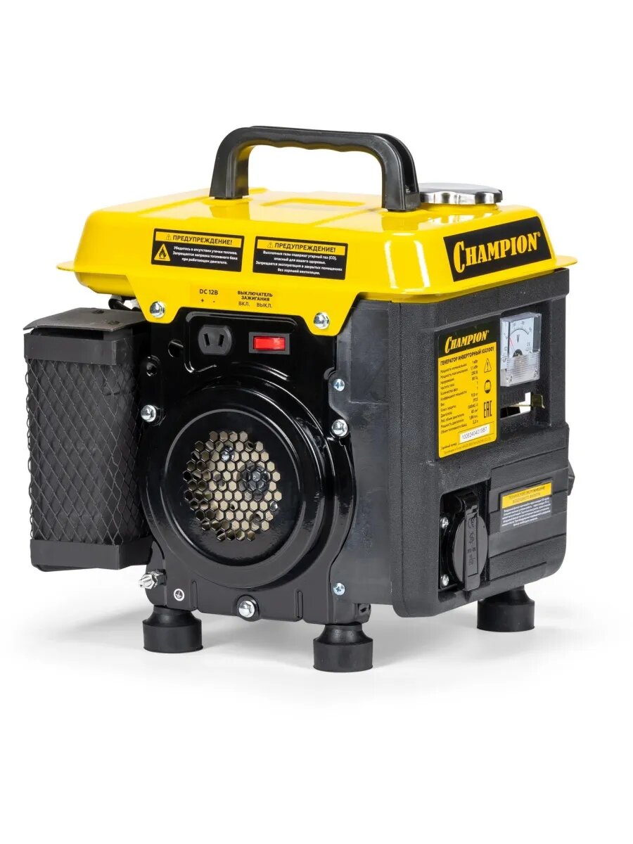 Бензиновый генератор CHAMPION PNIGG1001, инверторный, 1,1 кВт