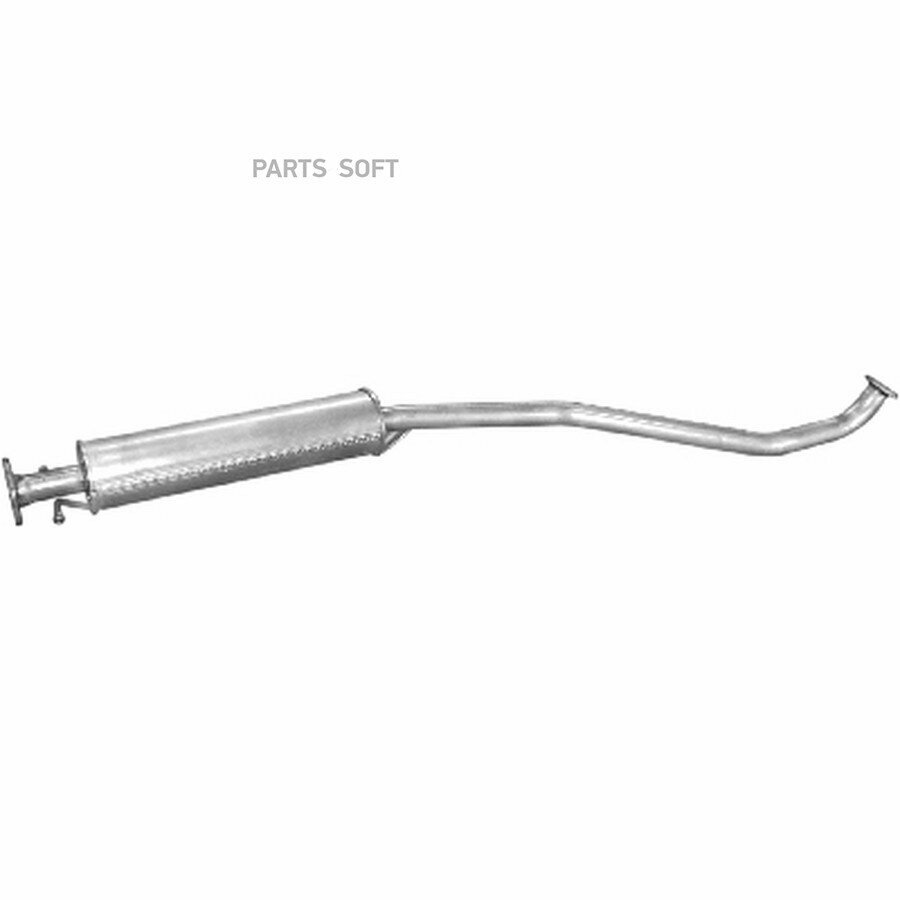Глушитель сред. часть Daewoo/ Chevrolet Lacetti 1. от официального дистрибьютора, EDEX, артикул 0561