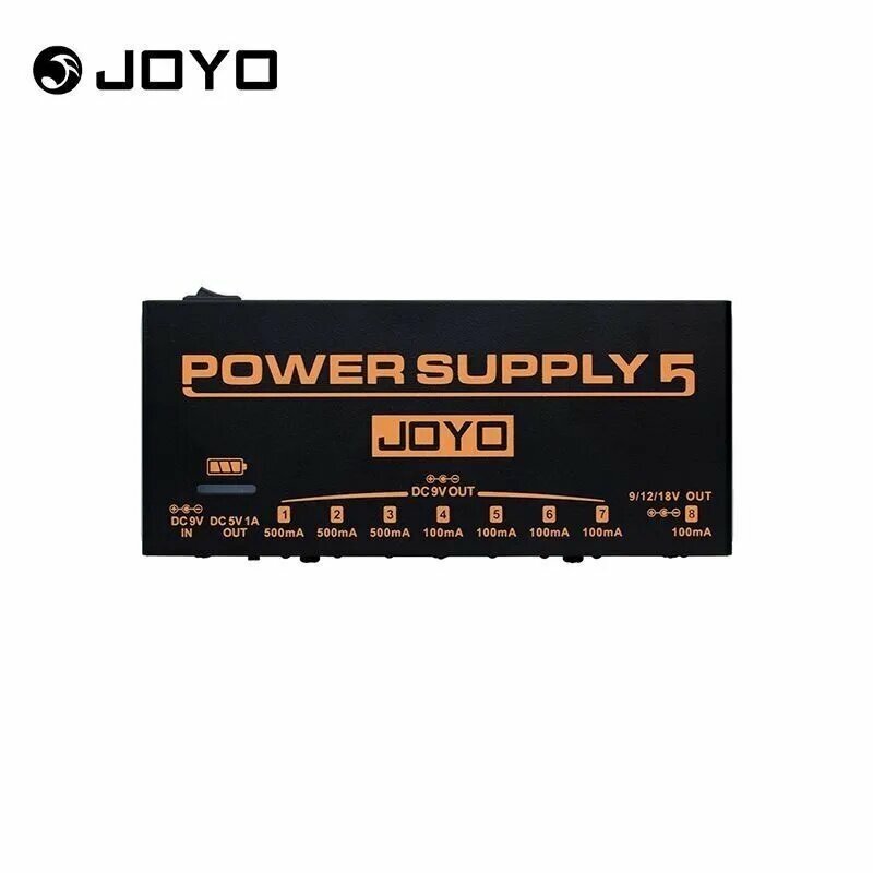 JOYO JP-05 Power Supply 5 Блок питания Встроенный аккумулятор 4400 мАч Многоканальная гитарная педаль