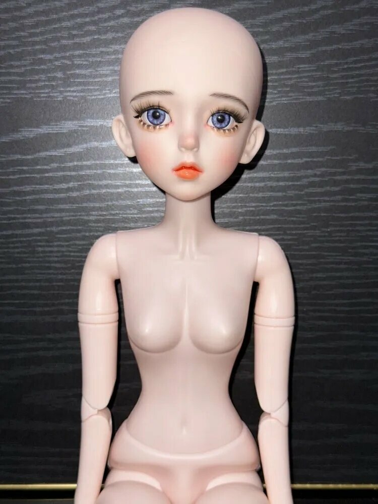 Макияж вручную кукла BJD 1/3 (60 см) шарнирная, с волосами, девочка, коллекционная, в подарок на день рождения