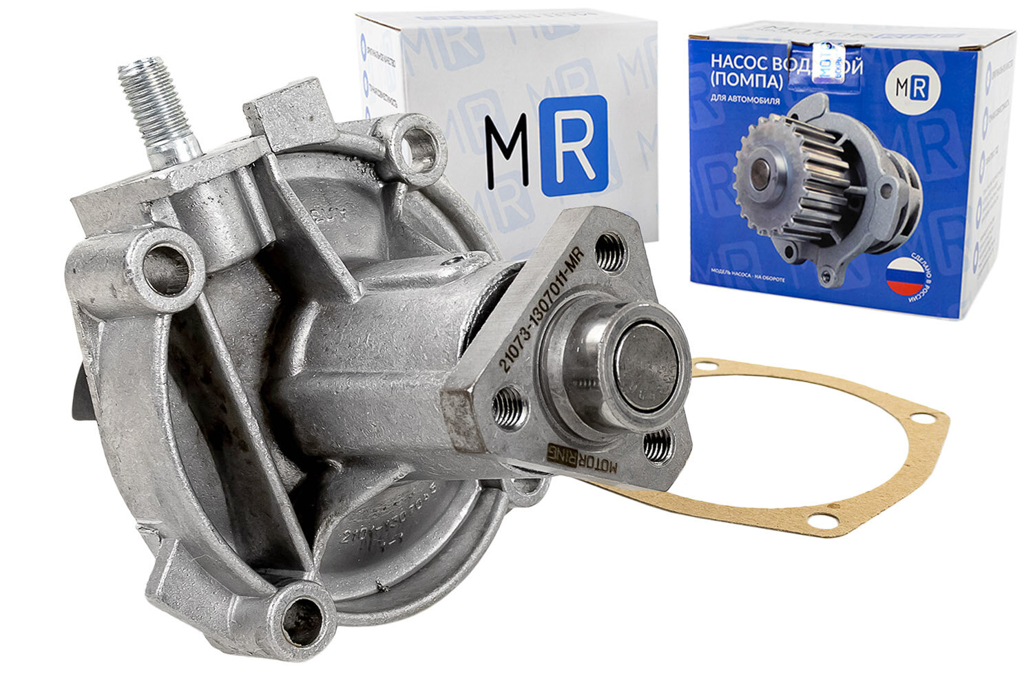 Водяной насос (помпа) образца 21073 MR без корпуса на ВАЗ 2101-2107, Нива 4х4, Нива Легенд, Нива Тревел, Шевроле Нива