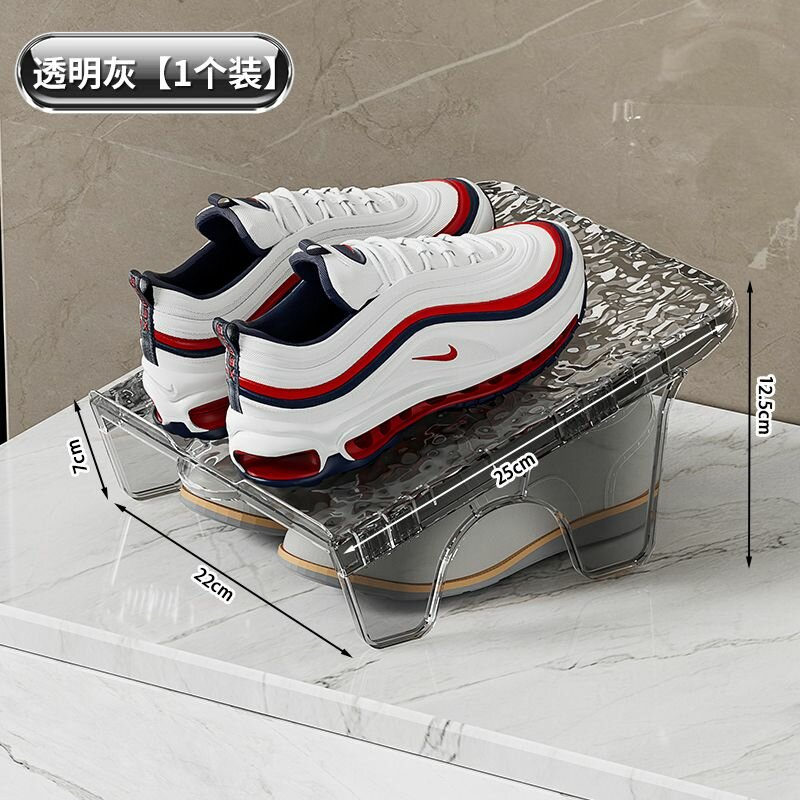 Двухслойная обувная полка, обувной держатель, интегрированная обувная полка, органайзер для обуви, полка для хранения тапочек, прочная и устойчивая