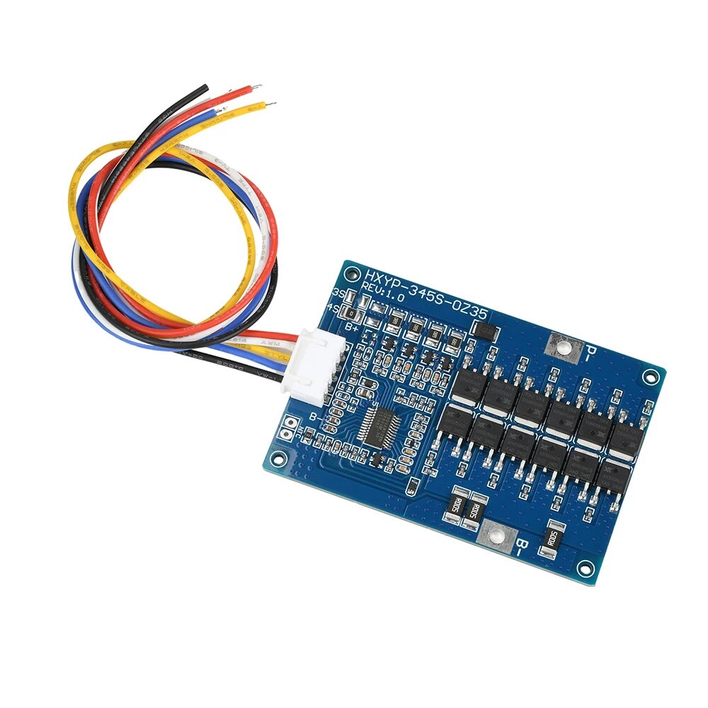 BMS плата защиты аккумулятора 4S 16.8V HXYP-4S-OZ35