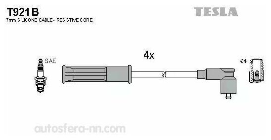TESLA T921B Провода